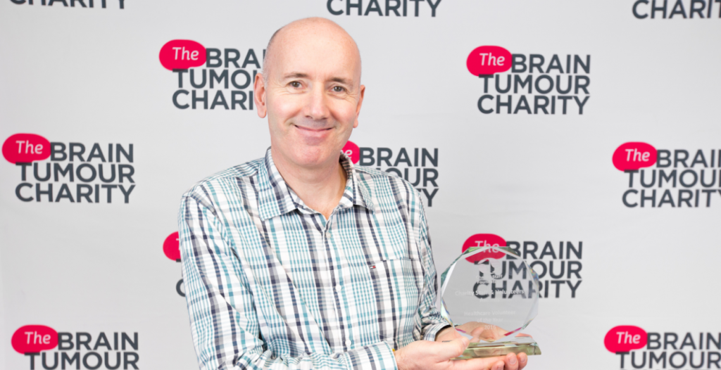 Paul Nicholson wins Healthcare Volunteer of the Year award - The Brain ...