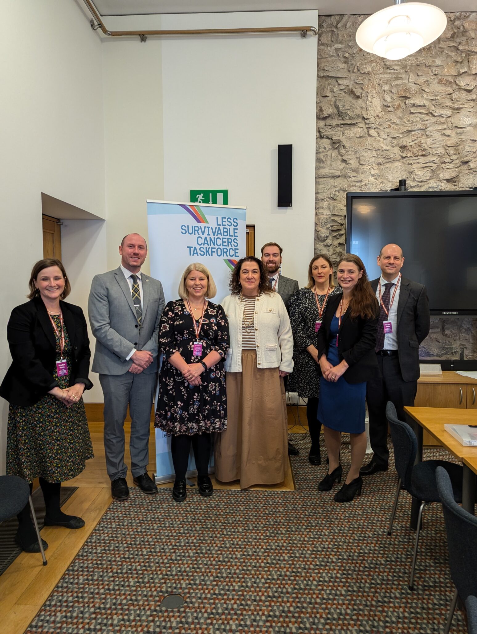 Meeting the Cabinet Secretary with the Less Survivable Cancers ...