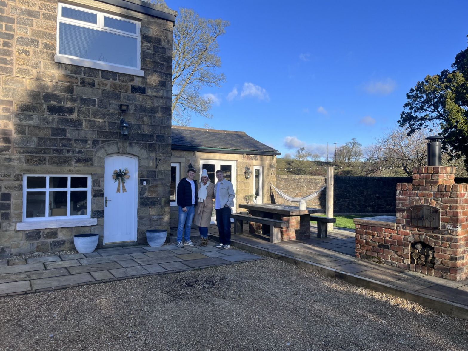 “I’m raffling my house to pay for brain tumour treatment in Germany.”